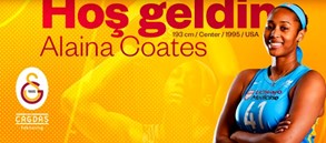 Alaina Coates Galatasaray Çağdaş Faktoring'de! - GALATASARAY.ORG