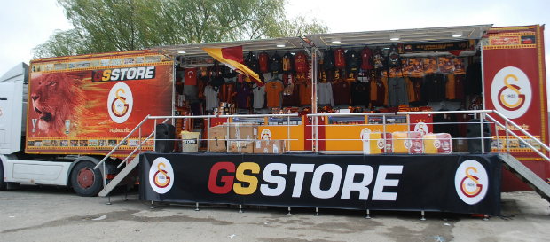 GSSTORE Tırlarının Güzergahları - GALATASARAY.ORG